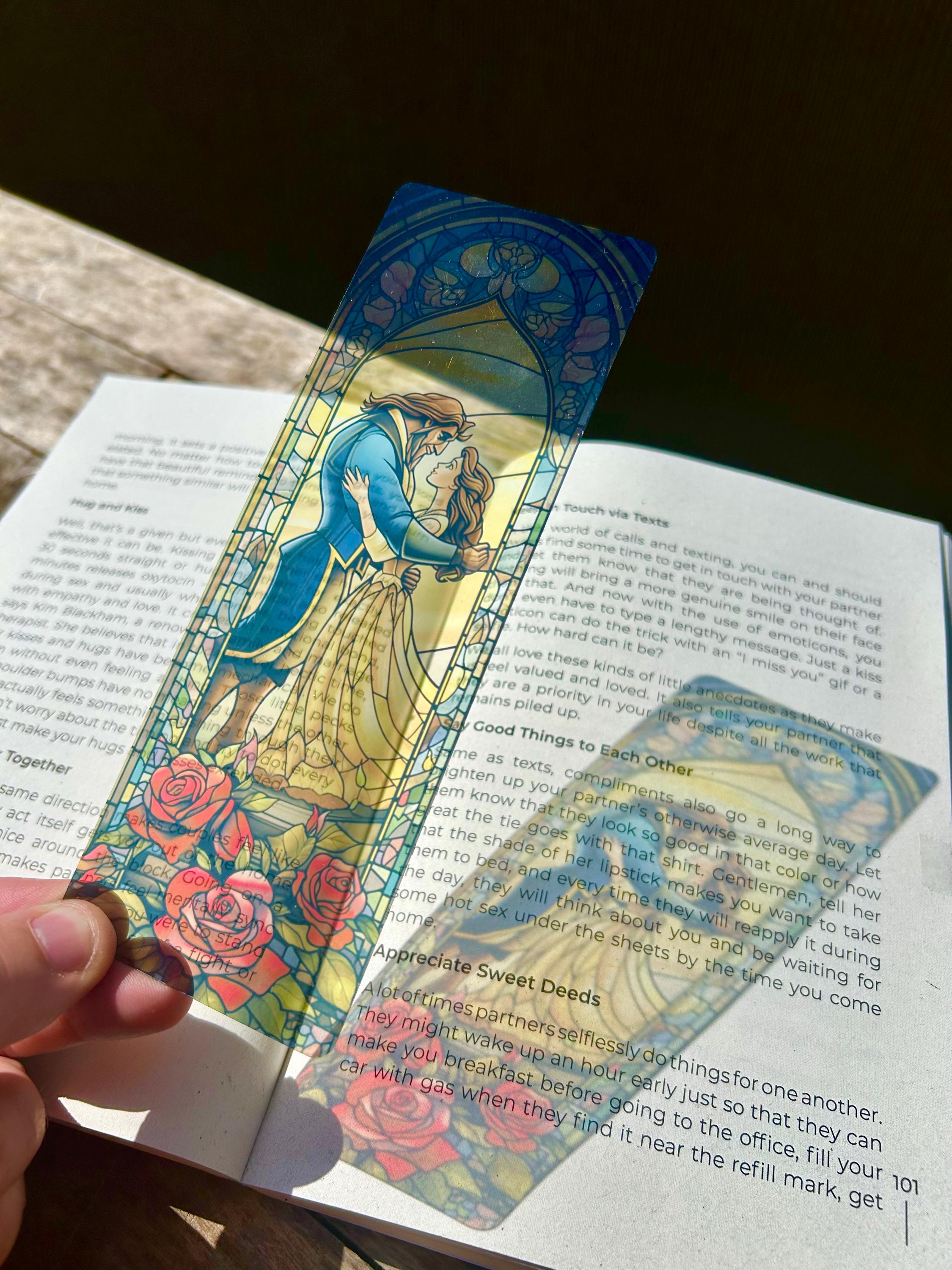 Enchanted Bookmark – Beauty and the Beast Inspired, Fairy Tale Book Ac ...