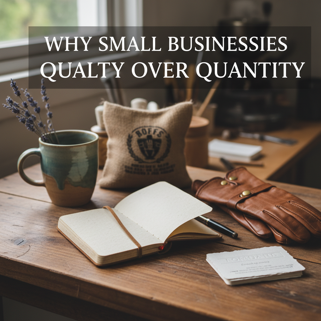Why Small Businesses Focus on Quality Over Quantity – Magical Bookmarks