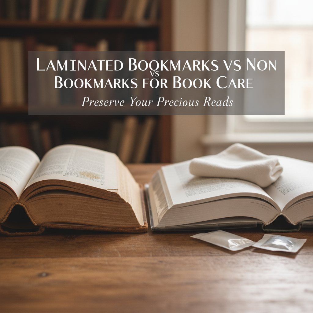 Laminated Bookmarks vs Non Laminated Bookmarks for Book Care – Magical ...