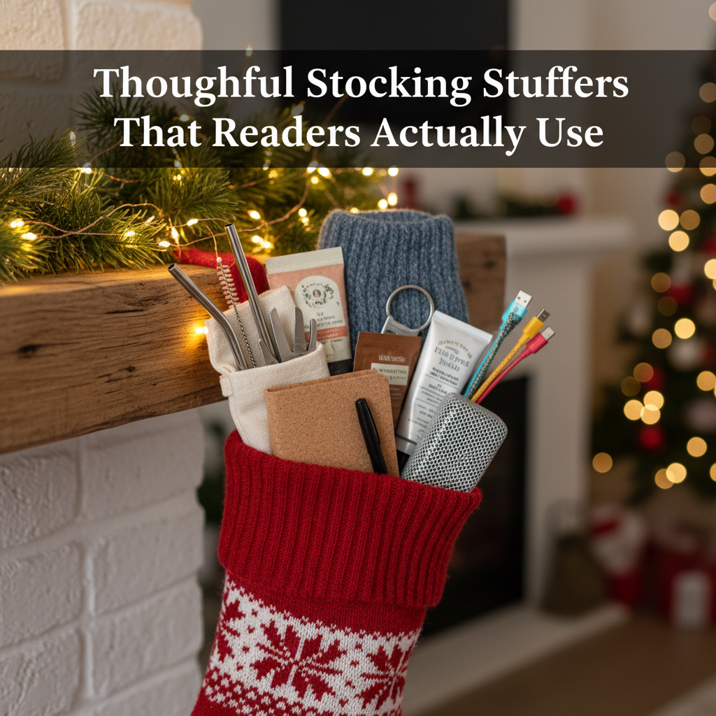 Thoughtful Stocking Stuffers That Readers Actually Use – Magical Bookmarks