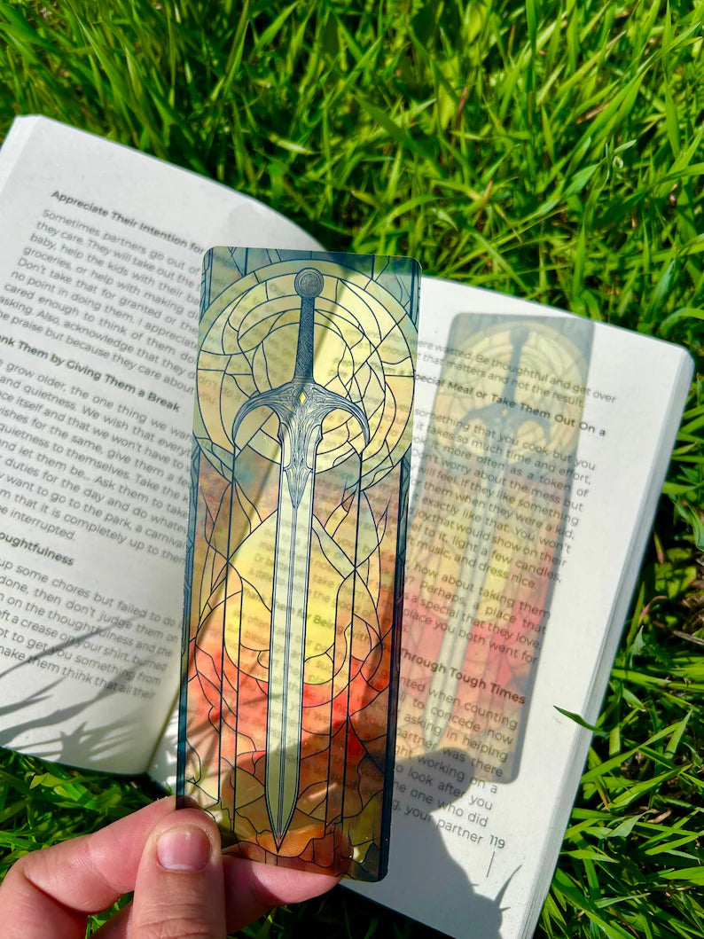 Lord Of The Rings Bookmark - Handcrafted Lord of the Inspired Bookmark ...