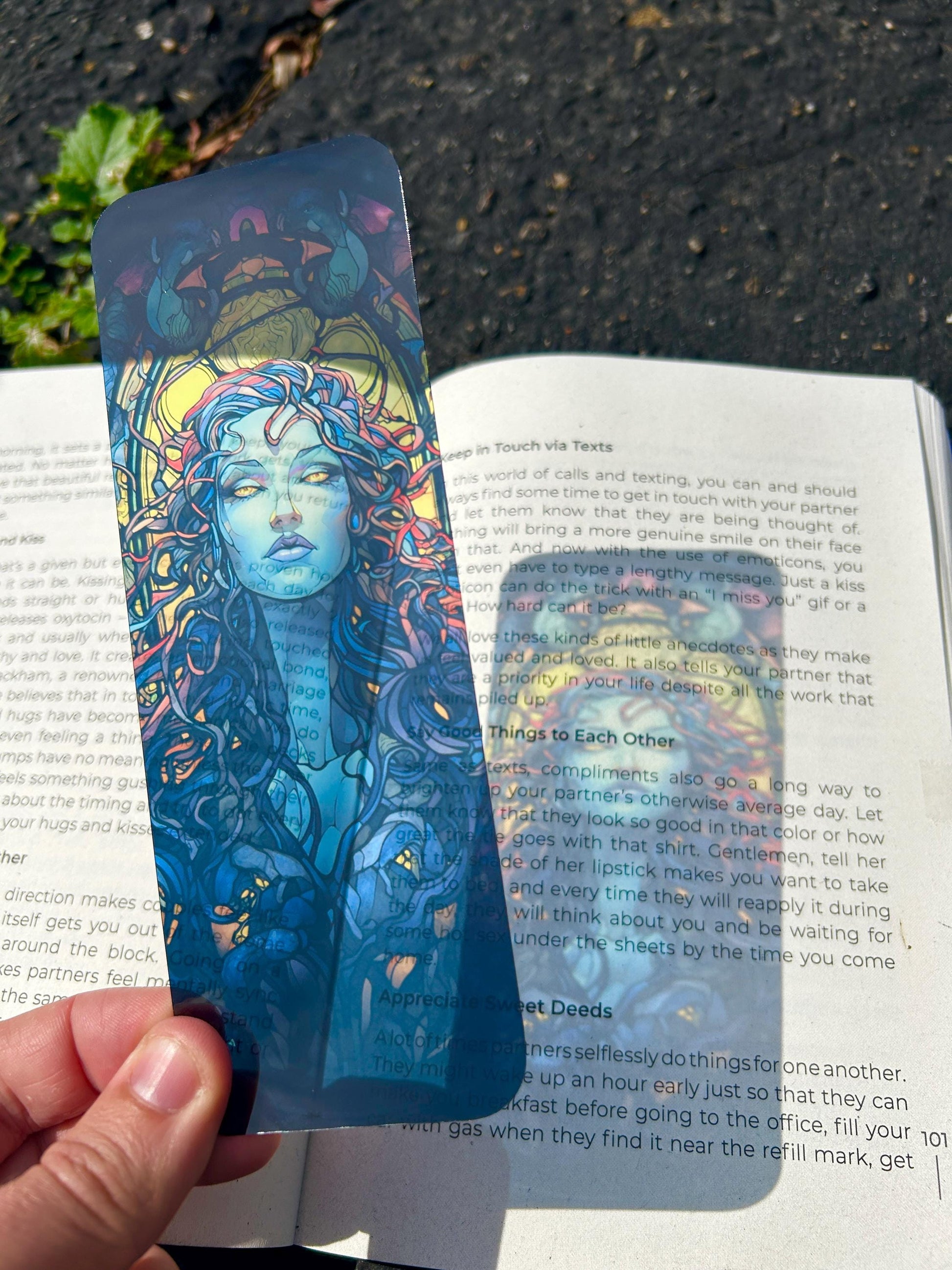 Fierce Medusa Bookmark – Mythological Greek Goddess Art, Medusa, Uniqu ...